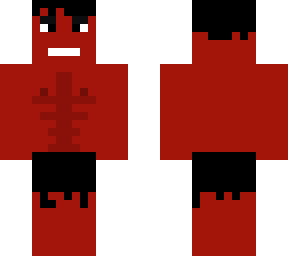 red hulk | Minecraft Skins