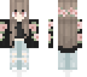 Rose Girl | Minecraft Skin