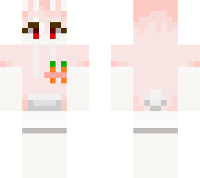 bunny minecraft white skin rabbit skindex | Minecraft Skins