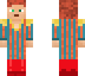 Ziggy Stardust | Minecraft Skin