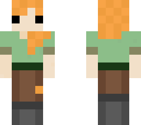 8-bit Alex | Minecraft Skin
