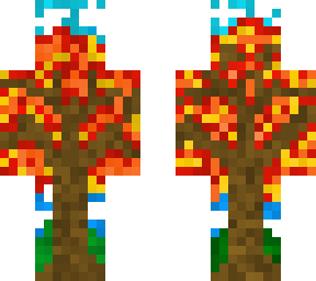 An Autumn Tree | Minecraft Skin