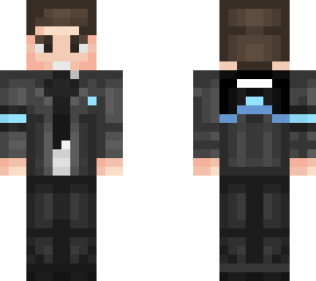 connor detroit become human | Minecraft Skins