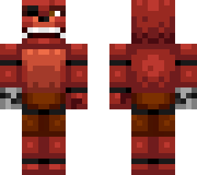 Fixed Foxy with hook and eye path From Minecraft FNAF:Foxy Roelplay ...