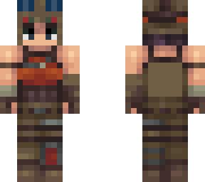 Fortnite Renegade Raider skin | Minecraft Skin