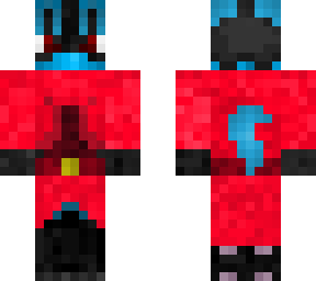 red mage lucario | Minecraft Skin