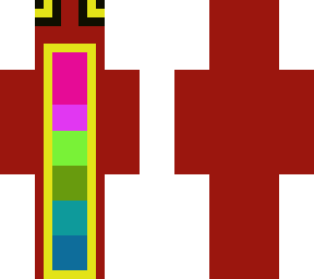 Red unspeakable gaming | Minecraft Skin