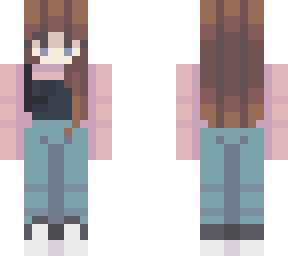 Sitting quietly - Gift | Minecraft Skin