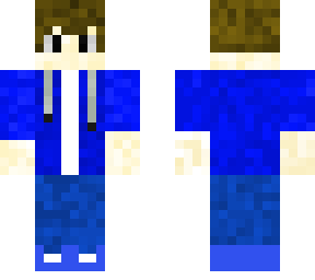 skin azul | Minecraft Skin