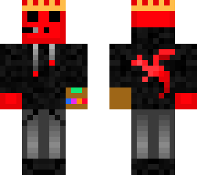 slime w crown | Minecraft Skin