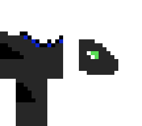 Toothless, Alpha Spikes | Minecraft Skin
