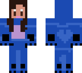 Blue dog | Minecraft Skin