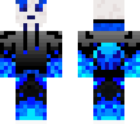 Blue skeleton by Tore | Minecraft Skin