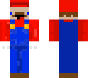 derp mario | Minecraft Skin