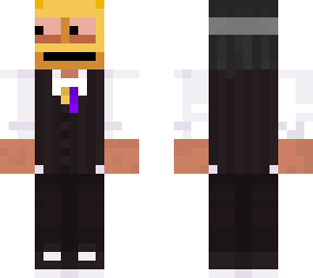 Fancy vibe check | Minecraft Skin