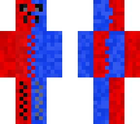 fire and water punch | Minecraft Skin