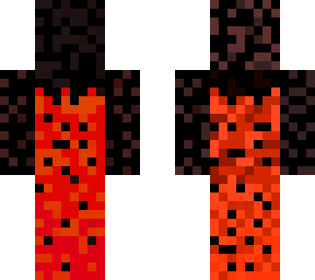 Lava man | Minecraft Skin
