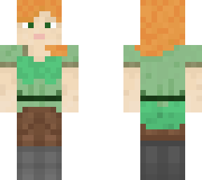 Realistic Alex | Minecraft Skin