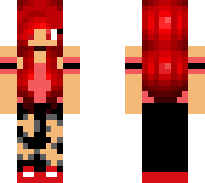 Red girl | Minecraft Skin