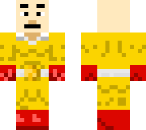 Saitama One Punch Man | Minecraft Skin