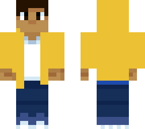 Yellow Bitzel | Minecraft Skin