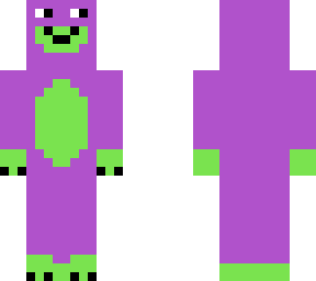 barney the dinosaur | Minecraft Skins