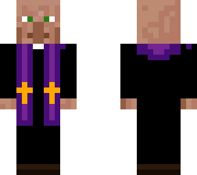Bishop Villager | Minecraft Skin