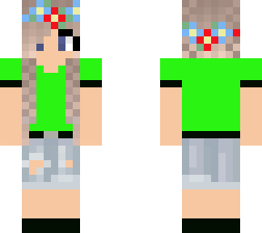 Camper Girl | Minecraft Skin