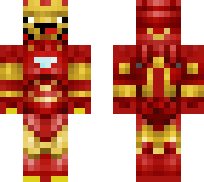 Derp Iron Man | Minecraft Skin