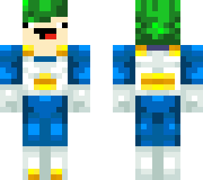 Derp Vegeta Legendary SSJ | Minecraft Skin