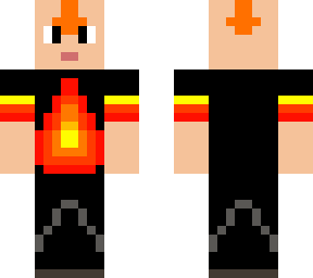 fire element avatar | Minecraft Skin