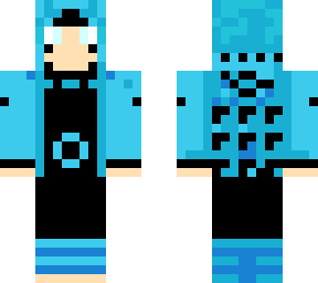 blue six paths naruto | Minecraft Skins