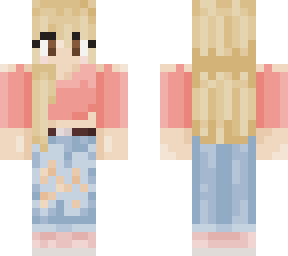 jeans girl | Minecraft Skins