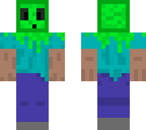 Slime Steve | Minecraft Skin