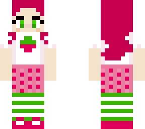 Strawberry Shortcake (from the show) | Minecraft Skin