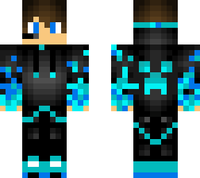 Blue Fire | Minecraft Skin