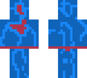 Blue Titan Minotaur | Minecraft Skin