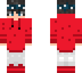 Cool red boy skin | Minecraft Skin