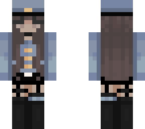 cute police girl | Minecraft Skin