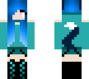 Cute Werewolf Girl | Minecraft Skin