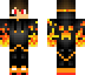fire gamer boy (upgrade upgrade) | Minecraft Skin