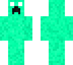 Herobrine creeper | Minecraft Skin
