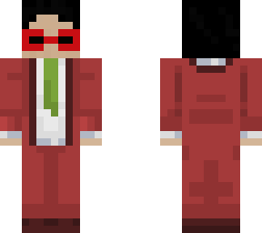 Red Suit | Minecraft Skins