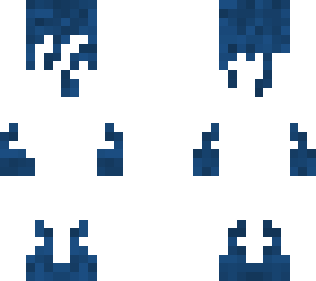 the half invisible | Minecraft Skin