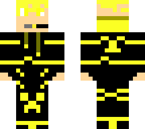gamer boy yellow 5min | Minecraft Skins