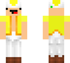 Yellow toad thing | Minecraft Skin