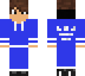 Blue Adidas Tracksuit | Minecraft Skin