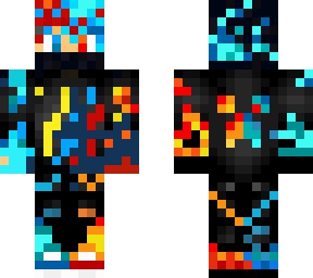 Fire and Ice | Minecraft Skin