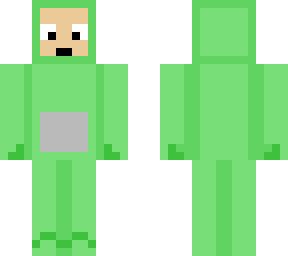 pastel telletubbies dipsy | Minecraft Skin