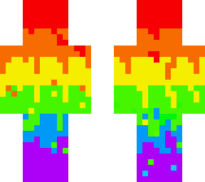 Rainbow Slime | Minecraft Skins